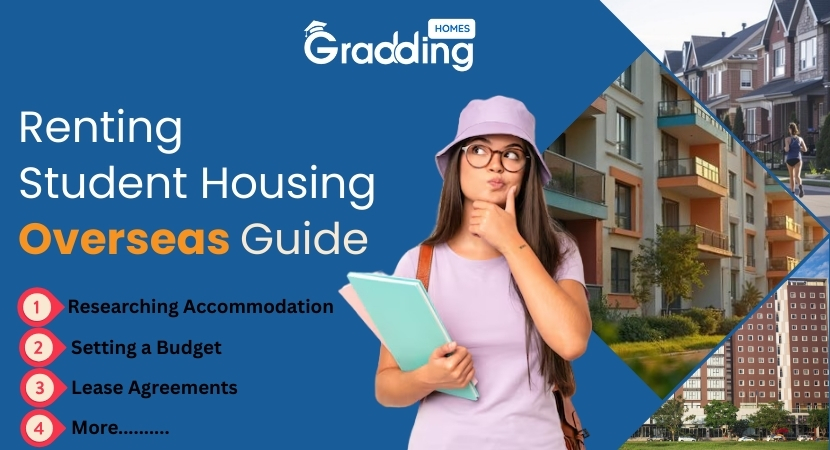 Step-Wise Guide to Rent Student House Abroad